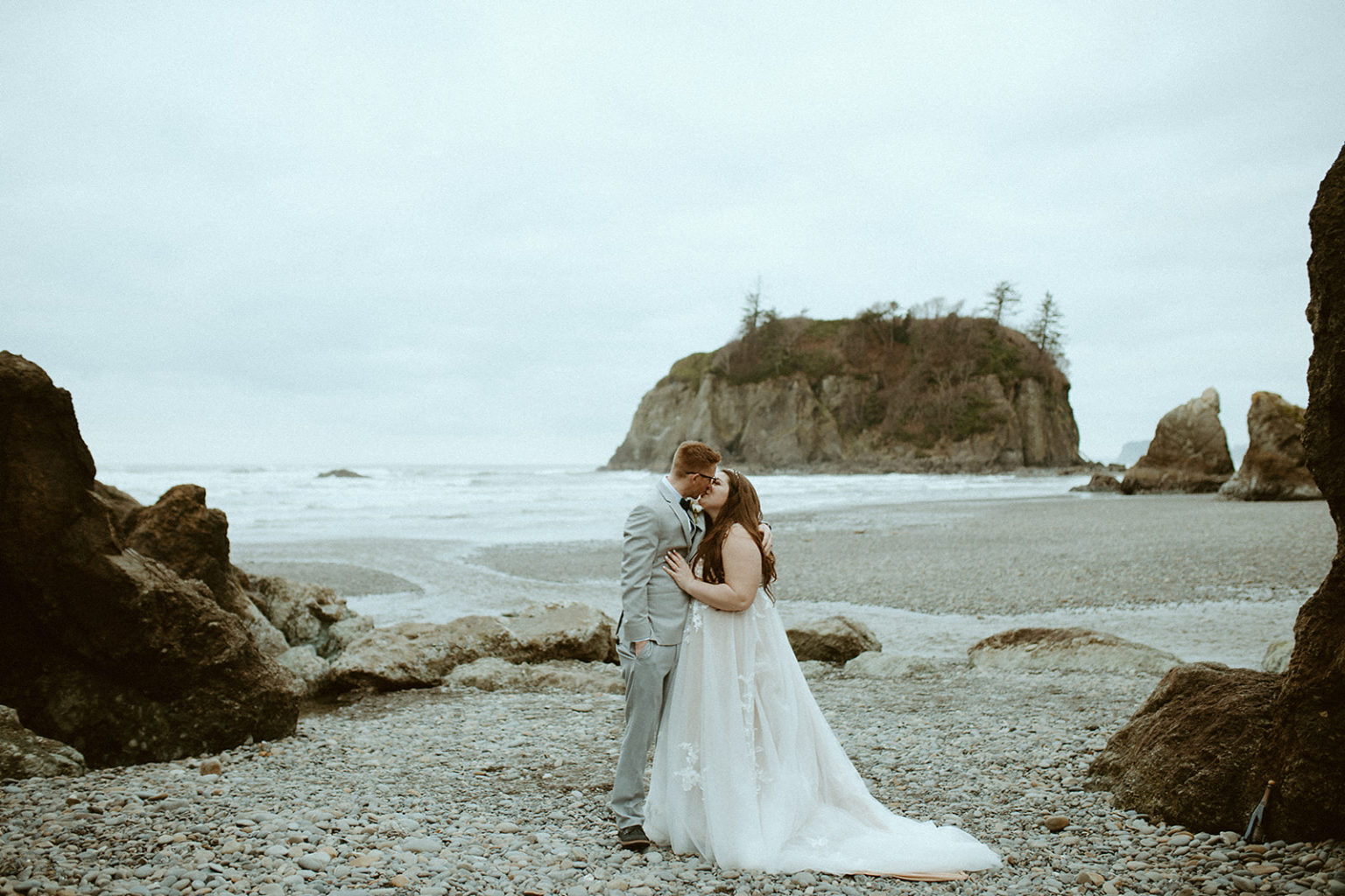 Ruby Beach, Olympic National Park Elopement - sarareneephotography.com